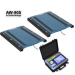 Mobile Achslastwaage - 15 t - eichfähig